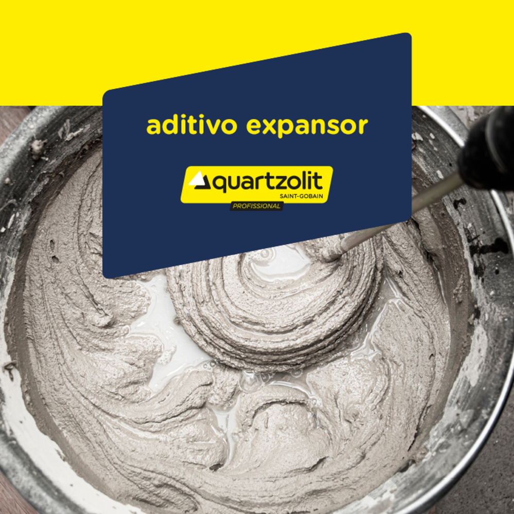 aditivo expansor quartzolit | Quartzolit Profissional