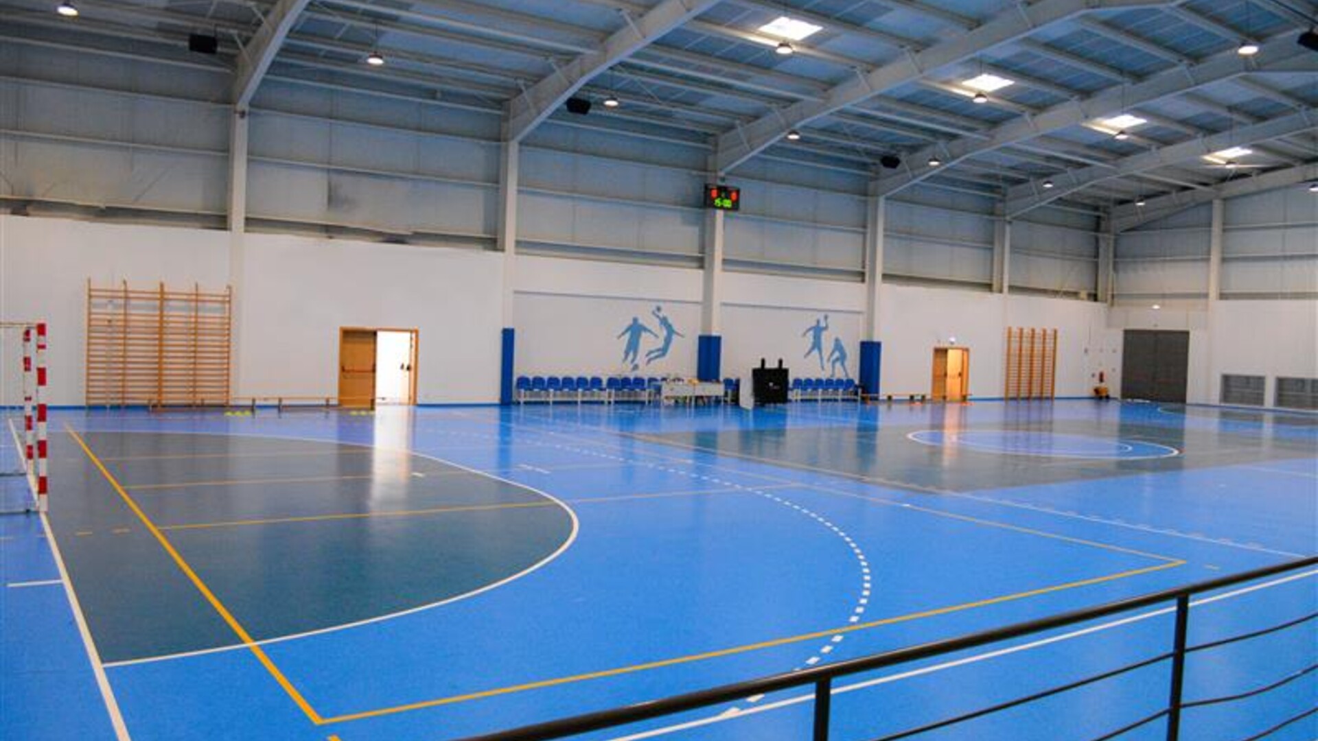 Sistema epóxi, quadras internas, Primer RU Paint, Epóxi SF HP ...