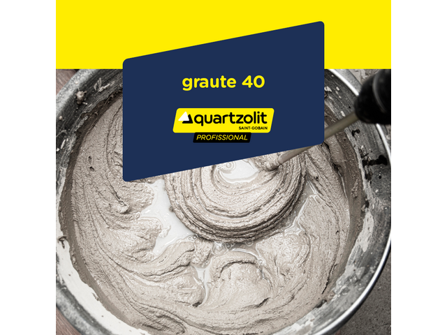 graute 40 quartzolit | Quartzolit Profissional