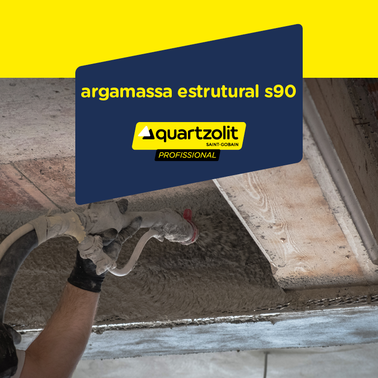 argamassa estrutural S90 quartzolit | Quartzolit Profissional